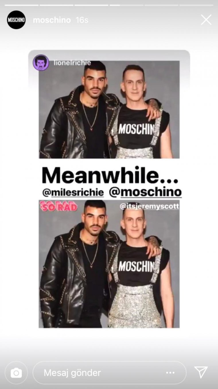 Moschino'dan Naomi Ve Edis'li Tanıtım